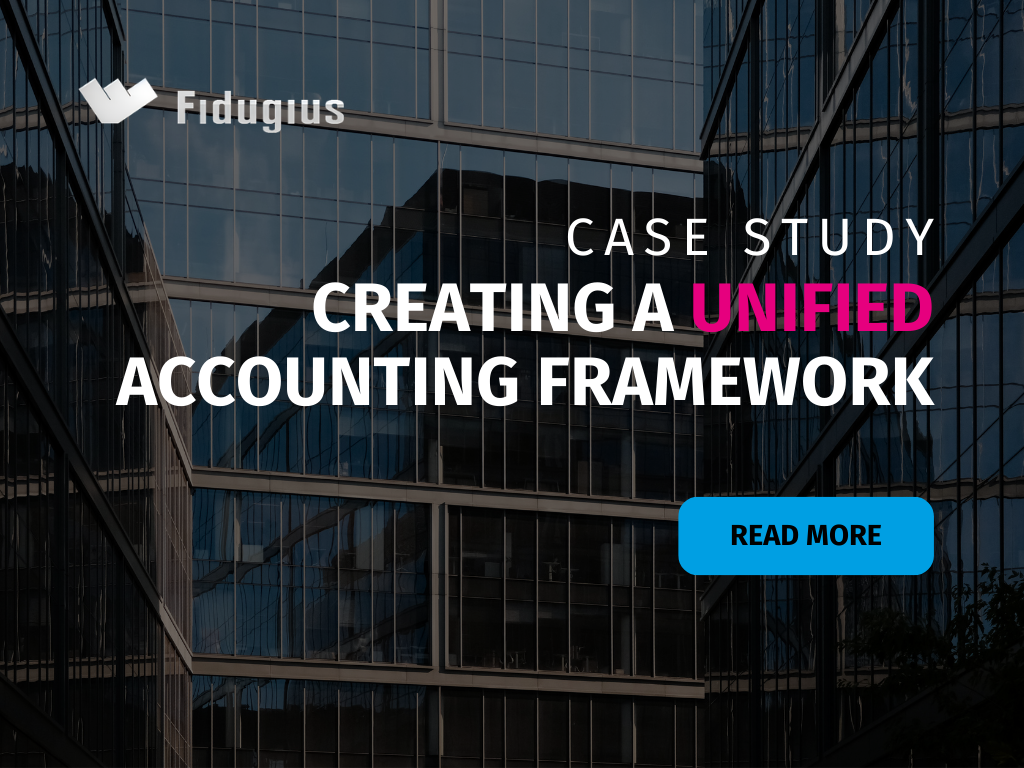 Creating a unified accounting framework for a buy and build organisation